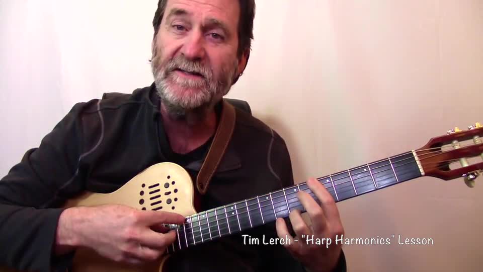 "Harp Harmonics" Lesson - Tim Lerch's Solo Guitar Sensei - Channels ...